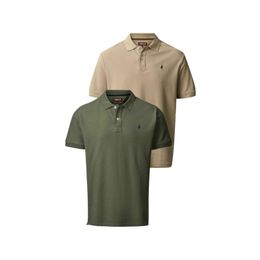 MCS Damen MCS Kurzarmhemd &raquo;MCS Polo shirt Harry 2-pack&laquo; XL, Normalgr&ouml;&szlig;en