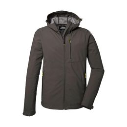 Killtec Herren Softshelljacke &raquo;KOS 259 MN SFTSHLL JCKT&laquo; Wasserabweisende Softshelljacke mit verstellbarer Kapuze M