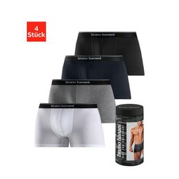 Bruno Banani Herren Boxer &raquo;Boxershorts f&uuml;r Herren&laquo; Dose, 4 Stk. in der Dose verpackt bunt S (4), 4 Stk.