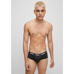Hugo Underwear Herren HUGO Underwear H&uuml;ftslip &raquo;HIPBRIEF TRIPLETPACK&laquo; mit modischem HUGO Logo-Elastikbund schwarz L