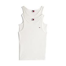 Tommy Jeans Herren Tanktop &raquo;TJM XSLIM 2PCK RIB TANK EXT&laquo; Packung, 2er, 2 Stk. mit gerippter Struktur beige M