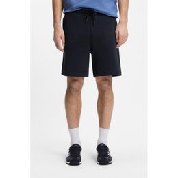 BOSS Orange Herren BOSS Orange Sweatshorts &raquo;Sewalk&laquo; mit BOSS Markenlabel blau 5XL, N-Gr