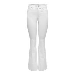 Only Damen Only Bootcut-Jeans &raquo;ONLWAUW HW FLARED WHITE DNM PIM221&laquo; L, L&auml;nge 32