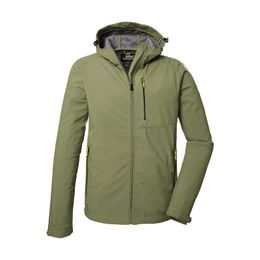 Killtec Herren Softshelljacke &raquo;KOS 259 MN SFTSHLL JCKT&laquo; Wasserabweisende Softshelljacke mit verstellbarer Kapuze M