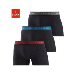 Jack & Jones Jack & Jones Herren Boxer &raquo;JAC Waistband Trunks&laquo; Packung, 3er-Pack, 3 Stk. schwarz XXL, 3 Stk.