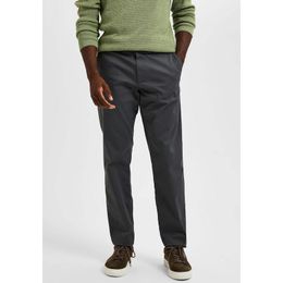 Selected Herren Selected Chinos &raquo;SLH175-SLIM NEW MILES FLEX PANT NOOS&laquo; Baumwollmischung, slim fit grau 38, L&auml;nge 32