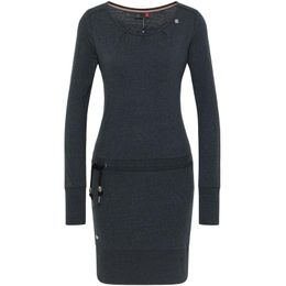 Ragwear Damen Jerseykleid &raquo;ALEXA&laquo; mit Kordelzug und kontrastigen Zierperlen-Besatz M (38), N-Gr