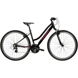 Crossrad &raquo;Crossrad Damen 28" Evado 2.0 schwarz 21 G&auml;nge&laquo; 21 Gang Shimano ALTUS M310 Schaltwerk Kettenschaltung Crossrad