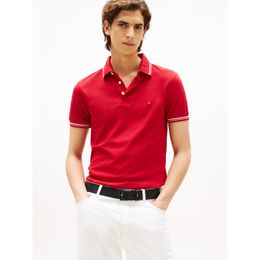 Tommy Hilfiger Herren Poloshirt &raquo;TOMMY TIPPED SLIM POLO&laquo; rot XL