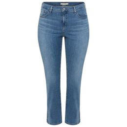 LEVI'S&reg; PLUS Levi's Plus Damen Levi's Plus Straight-Jeans &raquo;314 Shaping Straight&laquo; in Baumwoll-Stretch 22 (54), L&auml;nge 32