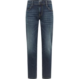 Mustang Herren Mustang Straight-Jeans &raquo;Herren Style Denver Straight&laquo; blau 33, L&auml;nge 32