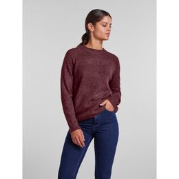 Pieces Damen Pieces Strickpullover &raquo;PCJULIANA LS O-NECK KNIT NOOS BC&laquo; lila XS