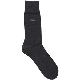 BOSS Herren BOSS Businesssocken &raquo;George RS Uni MC&laquo; Packung, mit dezentem, eingestricktem BOSS Logo-Schriftzug schwarz 41-42