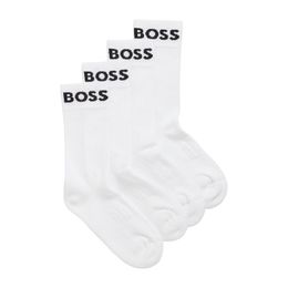 BOSS Herren BOSS Sportsocken Packung, 2er, 2 Paar tlg. wei&szlig; 43-46