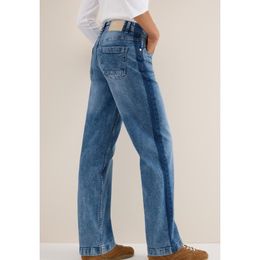 Cecil Damen Straight-Jeans &raquo;Style NEELE&laquo; mit Gallonstreifen 33, L&auml;nge 30