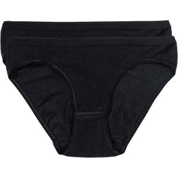 Speidel Damen Minislip &raquo;Take-two&laquo; 2er Pack, basic, bequem, elastisch, atmungsaktiv, Baumwollmix schwarz 40