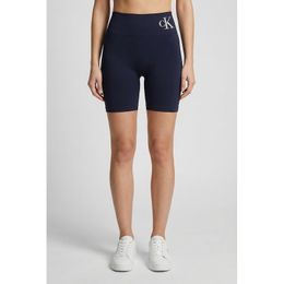 Calvin Klein Damen Leggings &raquo;CK WOMEN BIKER SHORT&laquo; mit breitem Bund, elastisch, Logo M, N-Gr