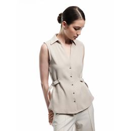 KOTON Bluse Damen Gr&ouml;&szlig;e M beige