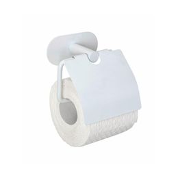 Wenko Toilettenpapierhalter Herren Gr&ouml;&szlig;e B: 14cm x H: 12.5cm x T: 7cm wei&szlig;