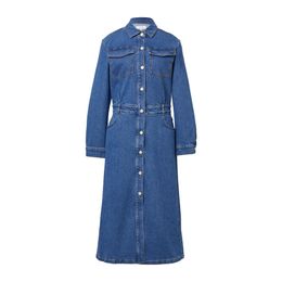 comma, Comma Casual Identity Blusenkleid Damen Gr&ouml;&szlig;e 38 blue denim Winterkleid