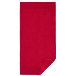 w&auml;schepur Handtuch W&Auml;SCHEPUR, rot, B:50cm L:100cm, 100% Baumwolle, Handt&uuml;cher