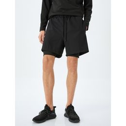 KOTON Shorts Herren Gr&ouml;&szlig;e 34 schwarz