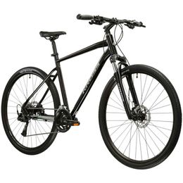 Crossrad &raquo;Crossrad Damen 28" Evado 7.0 schwarz 20 G&auml;nge&laquo; 20 Gang Shimano CUES U6020 Schaltwerk Kettenschaltung Crossrad