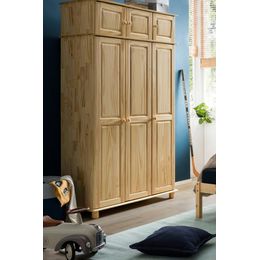 M&ouml;bilia Aufsatzschrank M&Ouml;BILIA, beige (natur), B:119cm H:52cm T:52cm, Massivholz, Schr&auml;nke, gefertigt aus massivem Kiefernholz
