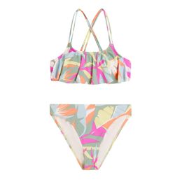 O`Neill O'neill Bikini 'O'neill Tropics' M&auml;dchen Gr&ouml;&szlig;e 116 himmelblau / hellgelb / pink