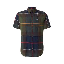 Barbour Hemd 'Douglas' Herren Gr&ouml;&szlig;e S navy / oliv / rot / wei&szlig;