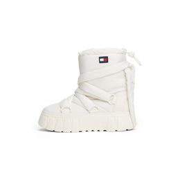 Tommy Jeans Snowboots Damen Gr&ouml;&szlig;e 37 wei&szlig; Winterschuhe