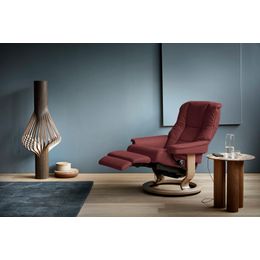 Relaxsessel stressless "Mayfair", rot (cherry paloma), B:88cm H:102cm T:76cm, Leder BATICK: BATICK ist ein leicht korrigiertes, durchgef&auml;rbtes und genarbtes M&ouml;belleder, bei dem die meisten Unebenheiten und Spuren in der Regel entfernt wurden.;Leder PALOMA: PALOMA ist ein durchgef&auml;rbtes Semianilin-M&ouml;belleder mit nat&uuml;rlicher Narbung.;ROHLEDER Stoff Q2 FARON: Ein fester zuverl&auml;ssiger Boucl&eacute; mit einem