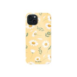Glided Smartphoneh&uuml;lle 'Yellow Daisy Glided Handyh&uuml;lle' Damen Gr&ouml;&szlig;e iPhone 15 Pro schwarz
