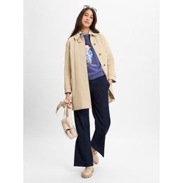 Gant Between-Seasons Coat female Beige size XS
