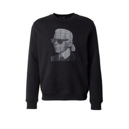 K by KARL LAGERFELD Karl Lagerfeld Sweatshirt male Black size 3XL