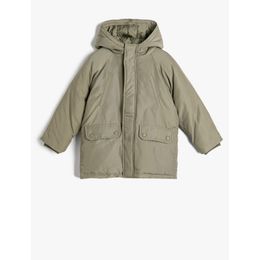 KOTON Jacke Jungen Gr&ouml;&szlig;e 158/164 khaki