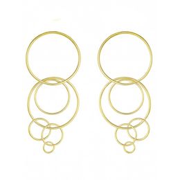 Collezione Alessandro Ohrringe 'Infinity Loops' Damen Gr&ouml;&szlig;e One Size gold