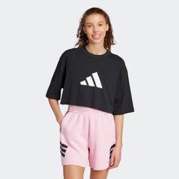 T-Shirt adidas Sportswear "FUTURE ICONS 3 BAR LOGO", Damen, Gr. XL, schwarz, Obermaterial: 100% Baumwolle, Rundhals, Shirts T-Shirt, klassischer Rundhalsausschnitt, sportlicher Stil, ohne Verschluss