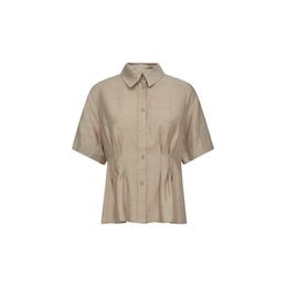 Ivy Copenhagen Shirt ' PD-Viola Peplum ' Damen Gr&ouml;&szlig;e L beigemeliert