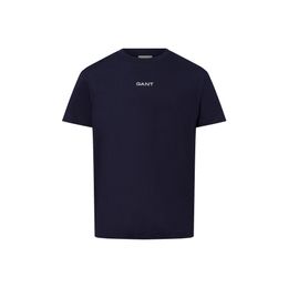 Gant T-Shirt Herren Gr&ouml;&szlig;e L marine / wei&szlig;