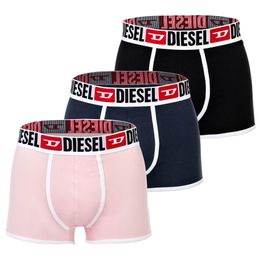 Diesel Boxershorts Herren Gr&ouml;&szlig;e XL navy / pastellpink / schwarz / wei&szlig;