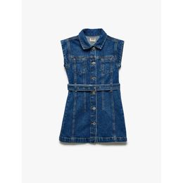 KOTON Kleid M&auml;dchen Gr&ouml;&szlig;e 122/128 blue denim