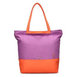 Zwei Shopper 'Fiorelli' Damen Gr&ouml;&szlig;e One Size lila / orange