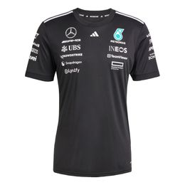 adidas Performance Funktionsshirt 'Mercedes - AMG Petronas Formula One Team' Damen Gr&ouml;&szlig;e XS/S hellblau / schwarz / wei&szlig;