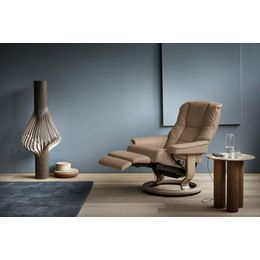 Relaxsessel stressless "Mayfair", braun (latte batick), B:79cm H:101cm T:77cm, Leder BATICK: BATICK ist ein leicht korrigiertes, durchgef&auml;rbtes und genarbtes M&ouml;belleder, bei dem die meisten Unebenheiten und Spuren in der Regel entfernt wurden.;Leder PALOMA: PALOMA ist ein durchgef&auml;rbtes Semianilin-M&ouml;belleder mit nat&uuml;rlicher Narbung.;ROHLEDER Stoff Q2 FARON: Ein fester zuverl&auml;ssiger Boucl&eacute; mit eine