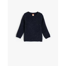 KOTON Pullover Jungen Gr&ouml;&szlig;e 86/92 navy / pueblo