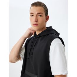 KOTON Sweatshirt Herren Gr&ouml;&szlig;e M schwarz