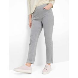 Bequeme Jeans RAPHAELA BY Brax "Style PAMINA FUN", Damen, Gr. 52, Normalgr&ouml;&szlig;en, grau, Denim/Jeans, 50% Baumwolle, 40% Lyocell, 7% Elastomultiester, 3% Elasthan, slim fit, Jeans