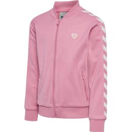 Hummel Kinder Trainingsjacke "Hmljr Archive Reg Poly Zip Jacket" in Rosa | Gr.: onesize