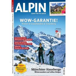 Hubert Burda Media 12 x ALPIN Zeitschrift (Gutschein f&uuml;r Jahres Abo) | Gr.: onesize